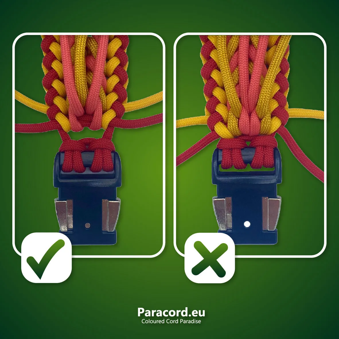 5 conseils pour la finition d un collier en paracorde